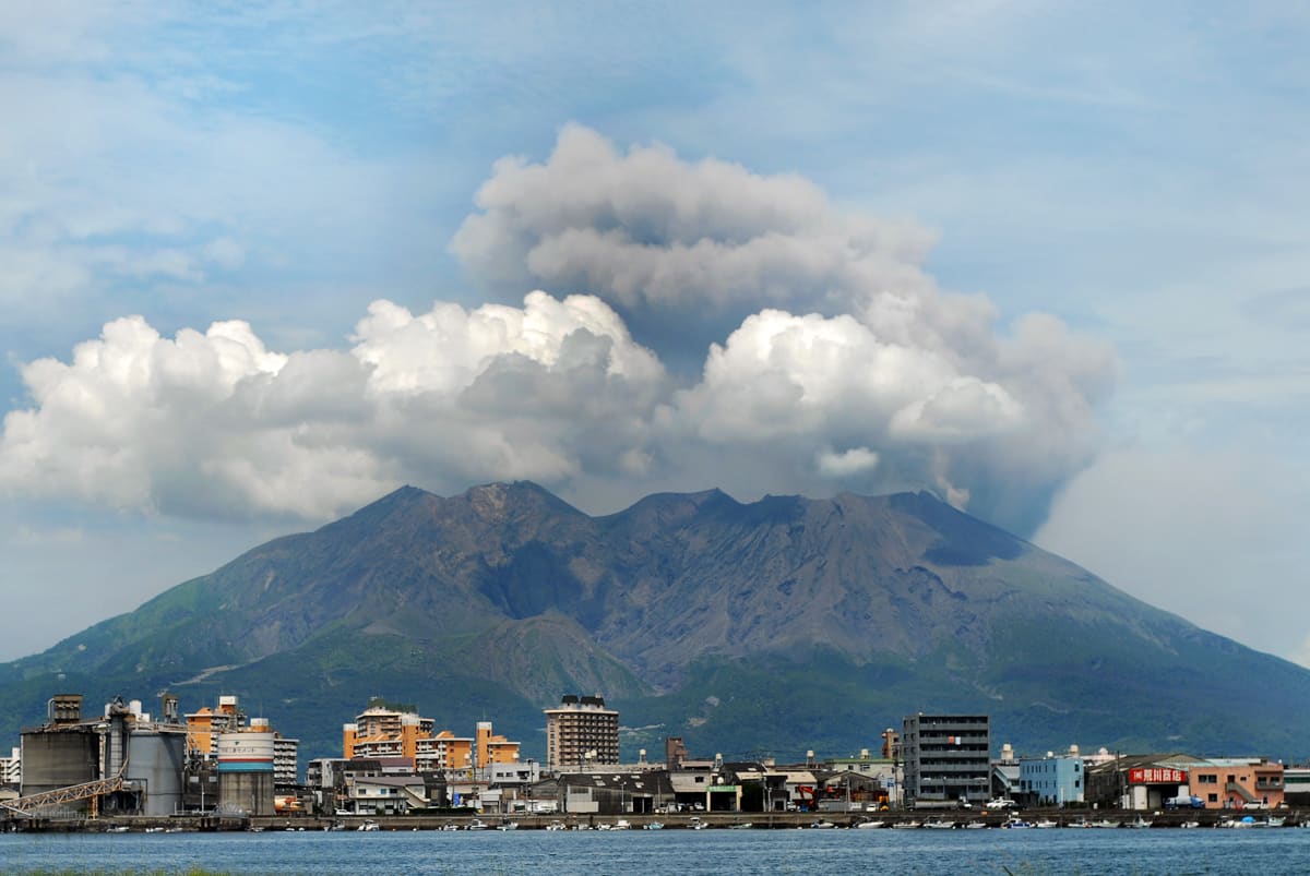 Evacuations ordered after Sakurajima volcano erupts on Japanese Island