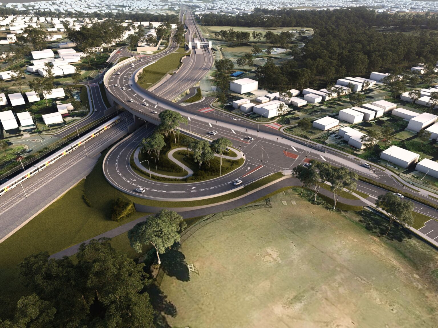 Logan-Gold Coast rail crossings removal designs revealed